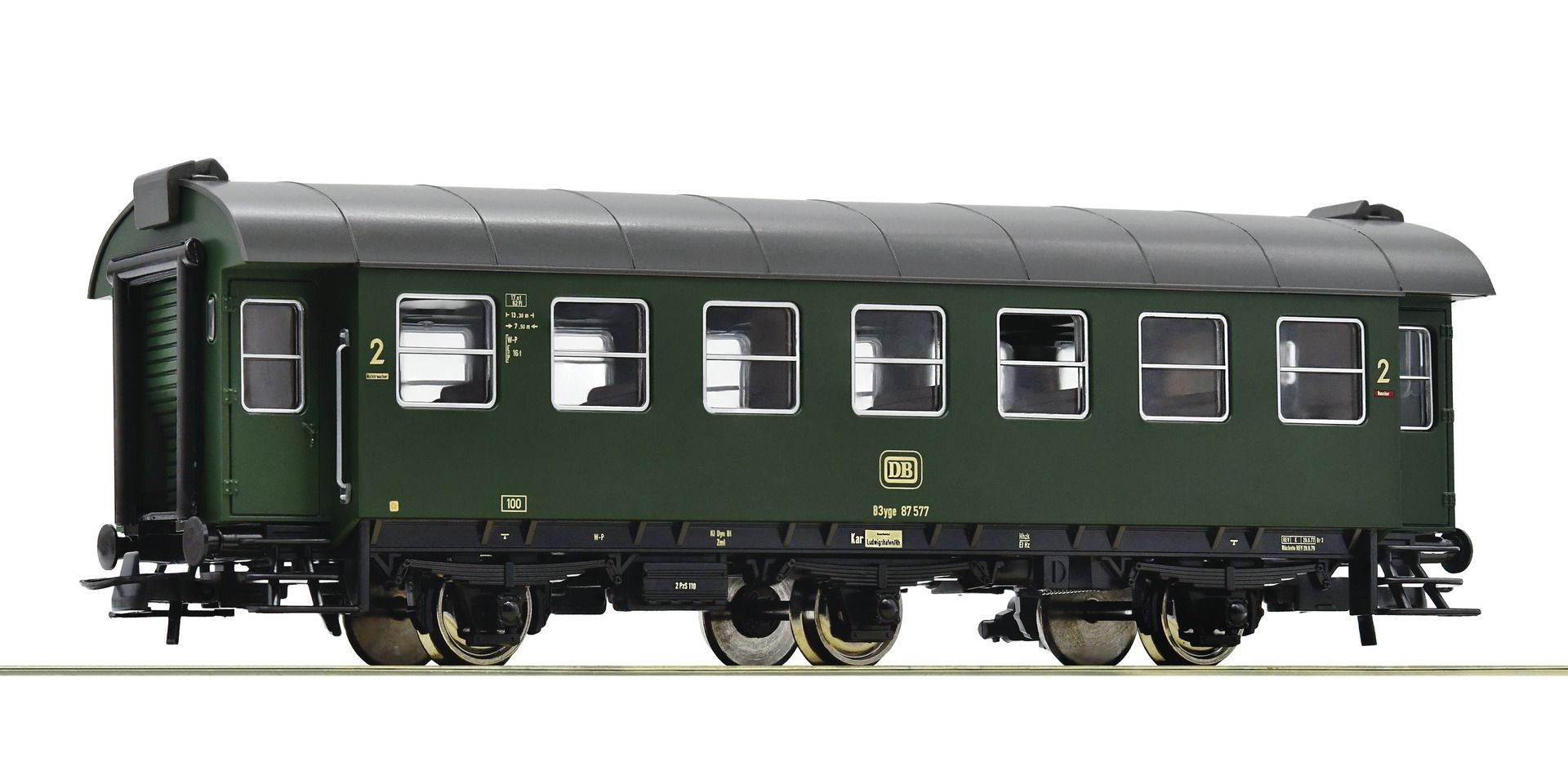 Roco 54291 - Umbauwagen 2. Kl. B3yge DB III 3-achs. - Spur H0