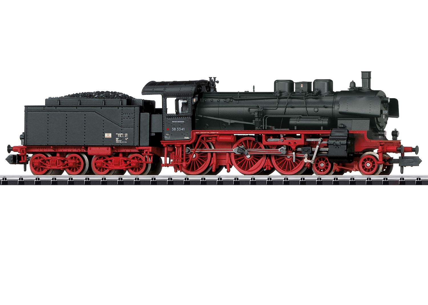 Trix 16386 - Dampflok BR 38 DR Ep III DCC/mfx Sound - Spur N